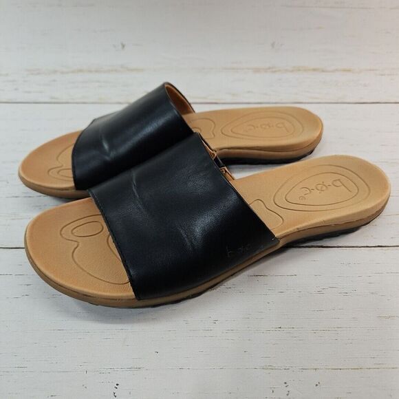 b.o.c. | Shoes | Boc Born Concept Eternia Women 9 Black Slide Sandal ...